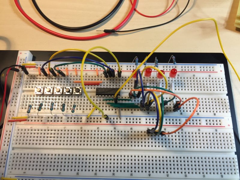 Basteln mit integrierten Schaltungen Teil 3 – Speicheraufbau mit dem ...